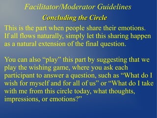 Tools to conduct connection circles1 december16 | ODP