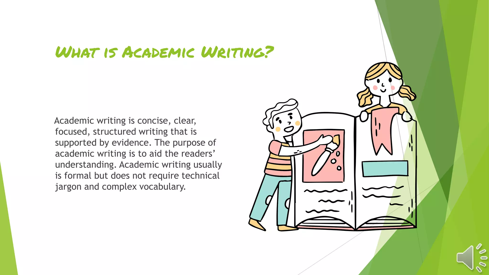 Tools To Improve Academic Writing | PPT