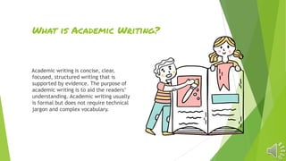 Tools To Improve Academic Writing | PPTX