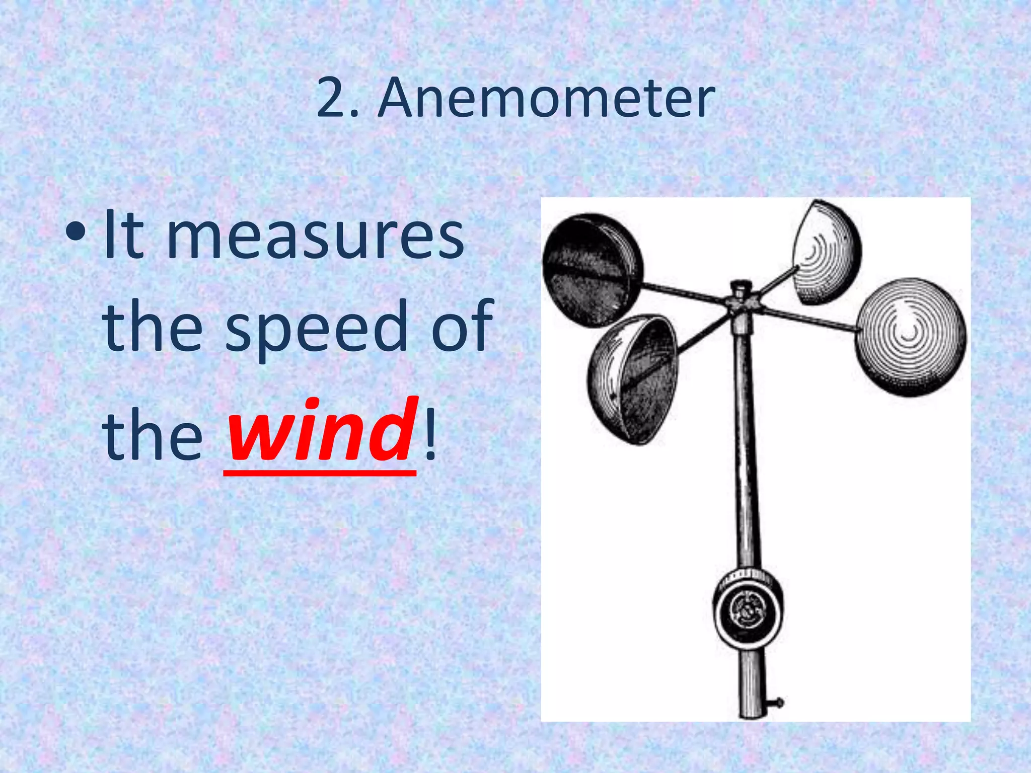 Tools to measure the weather | PPTX
