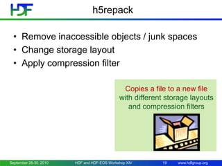 HDF Tools Tutorial | PPT