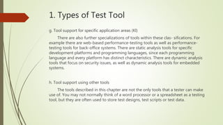 Tool support for testing | PPTX | Shareware and Freeware | Computer ...