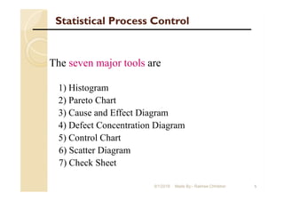 Tools used for statistical quality control | PDF