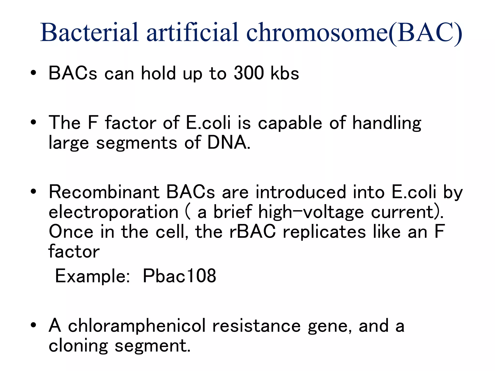 Tools used in genetic engineering | PPTX