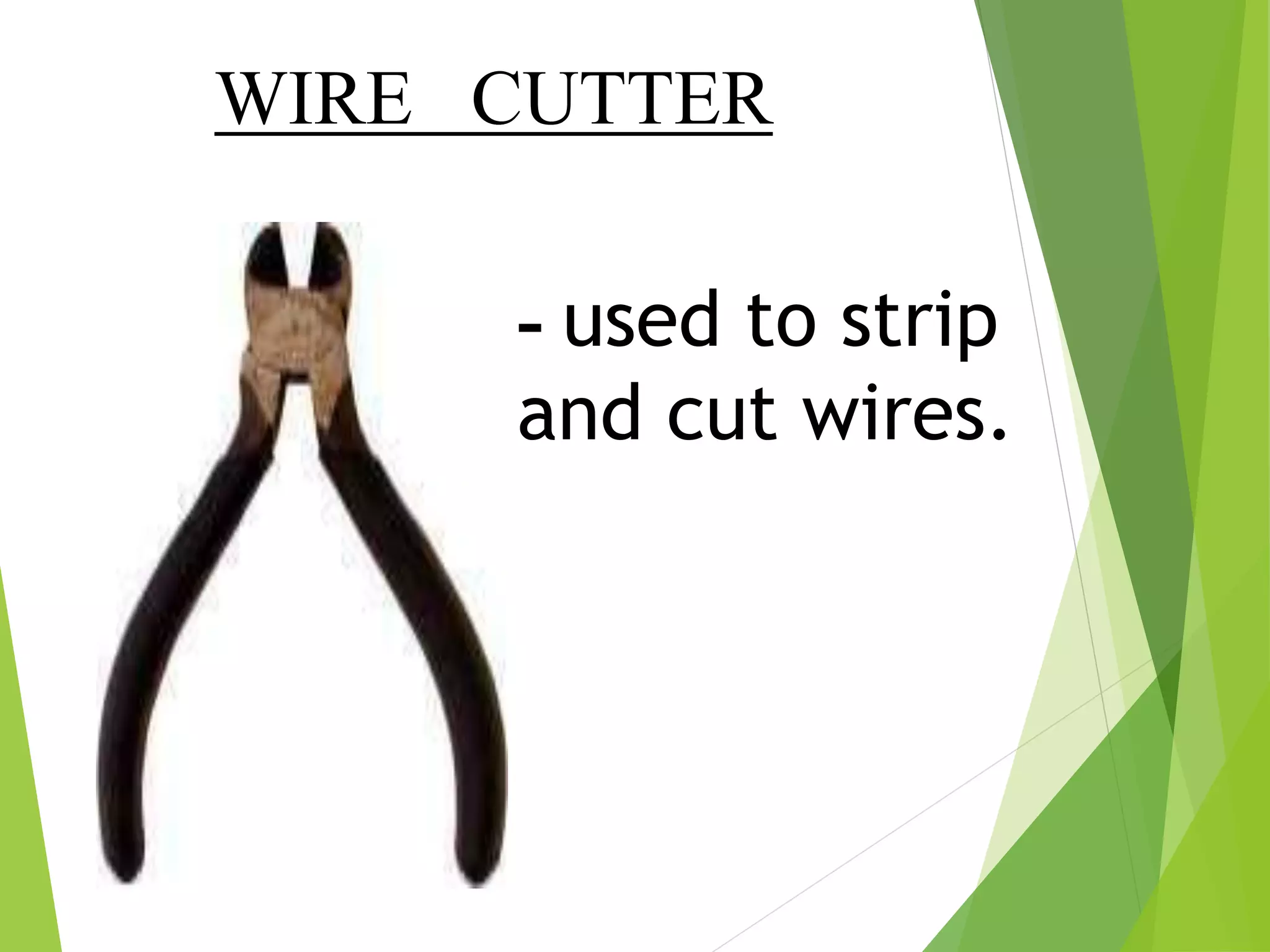 Tools Used In PC Hardware Servicing | PPTX