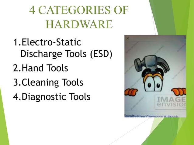 Tools Used In PC Hardware Servicing | PPTX