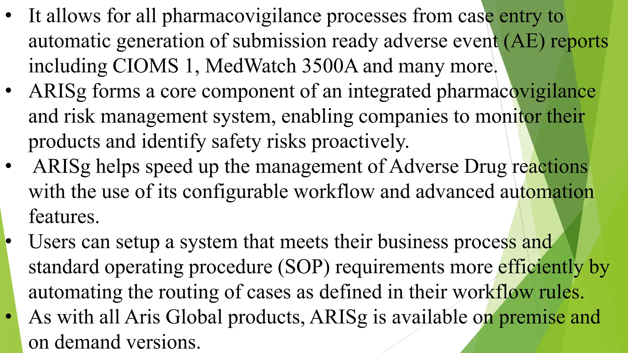 Tools used in Pharmacovigilance (Clinical Research & Pharmacovigilance ...