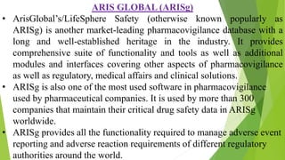Tools used in Pharmacovigilance (Clinical Research & Pharmacovigilance ...