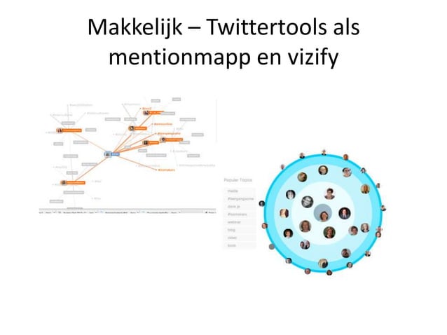 Tools voor social netwerk analyse | PPTX | Social Networking | Internet