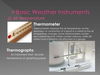 Tools we use for weather prediction | PPT