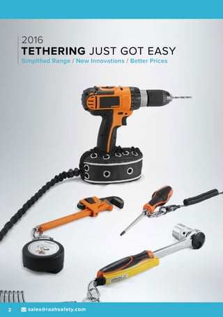 Tool Tethering catalogue from Raah Safety | PDF