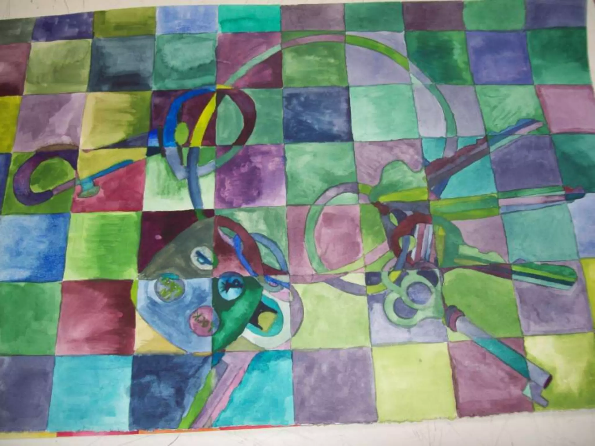 Tool watercolour painting power point | PPTX