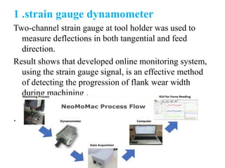 Tool wear measurement | PPTX