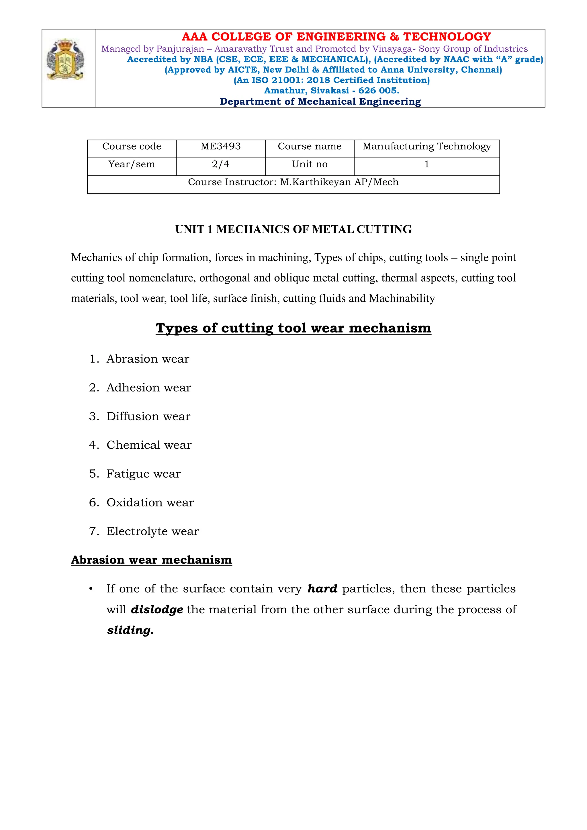 types of cutting Tool wear mechanisms.docx