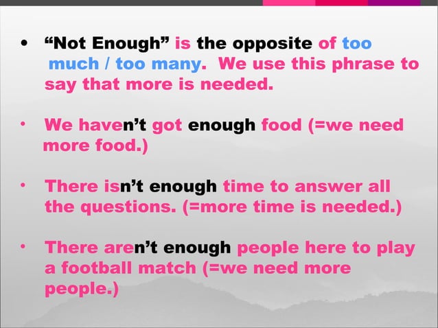 Too much. too many, not enough iiº ppt | PPT | Nutrition | Healthy Living