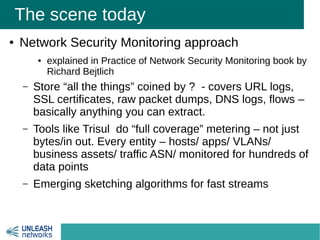 Logging : How much is too much? Network Security Monitoring Talk ...