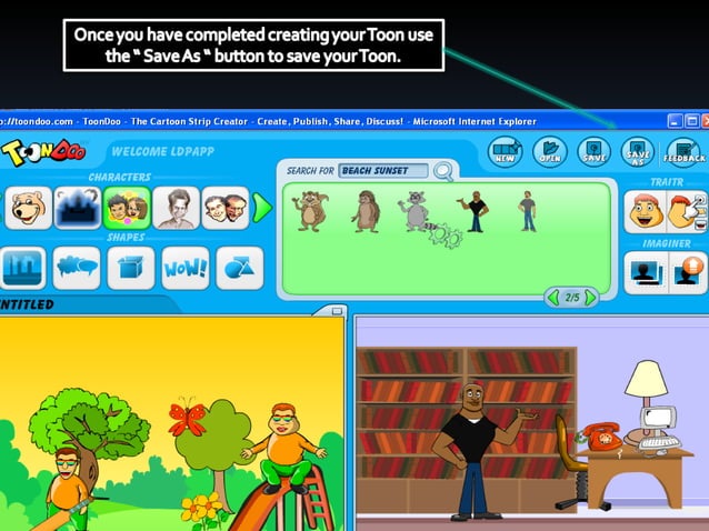 Toondoo Tutorial - Josh | PPT
