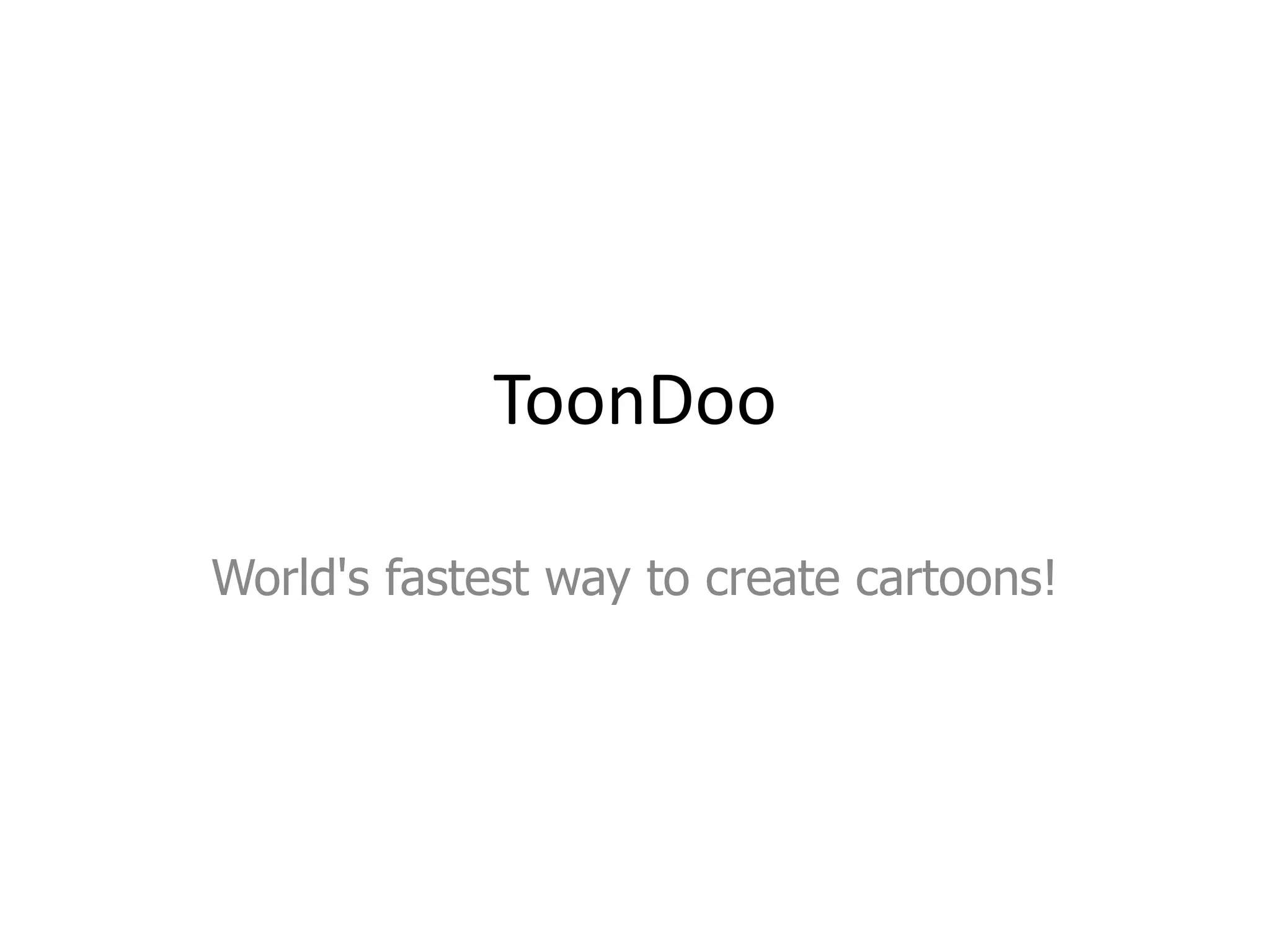 ToonDoo - Create cartoon strips | PPTX