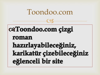 Toondoo | PPTX