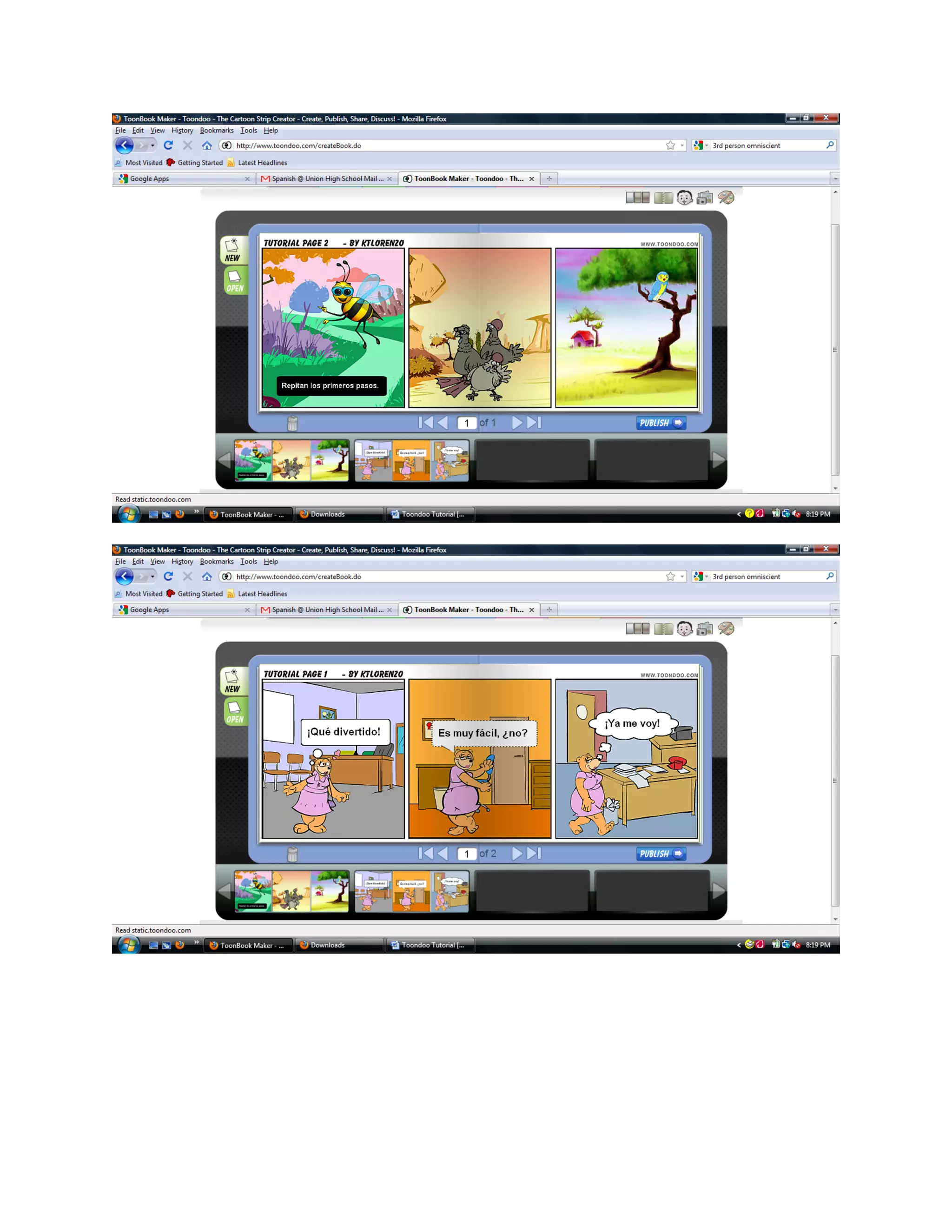 Toondoo tutorial | PDF