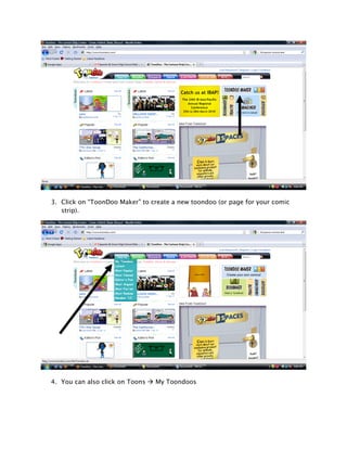 Toondoo tutorial | PDF