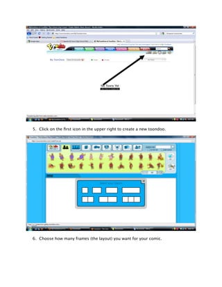 Toondoo tutorial | PDF