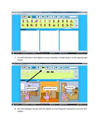 Toondoo tutorial | PDF