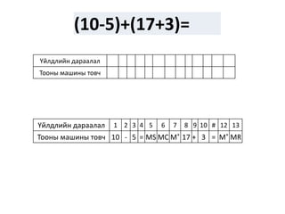 Toonii mashin | PPTX