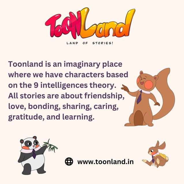 Toonland: Stories of Friendship & Learning | PDF