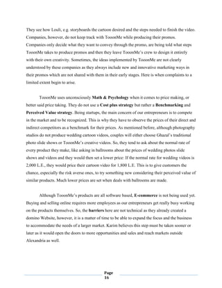 Entrepreneurship project samples submitted in MBA | PDF