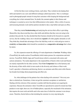 Entrepreneurship project samples submitted in MBA | PDF