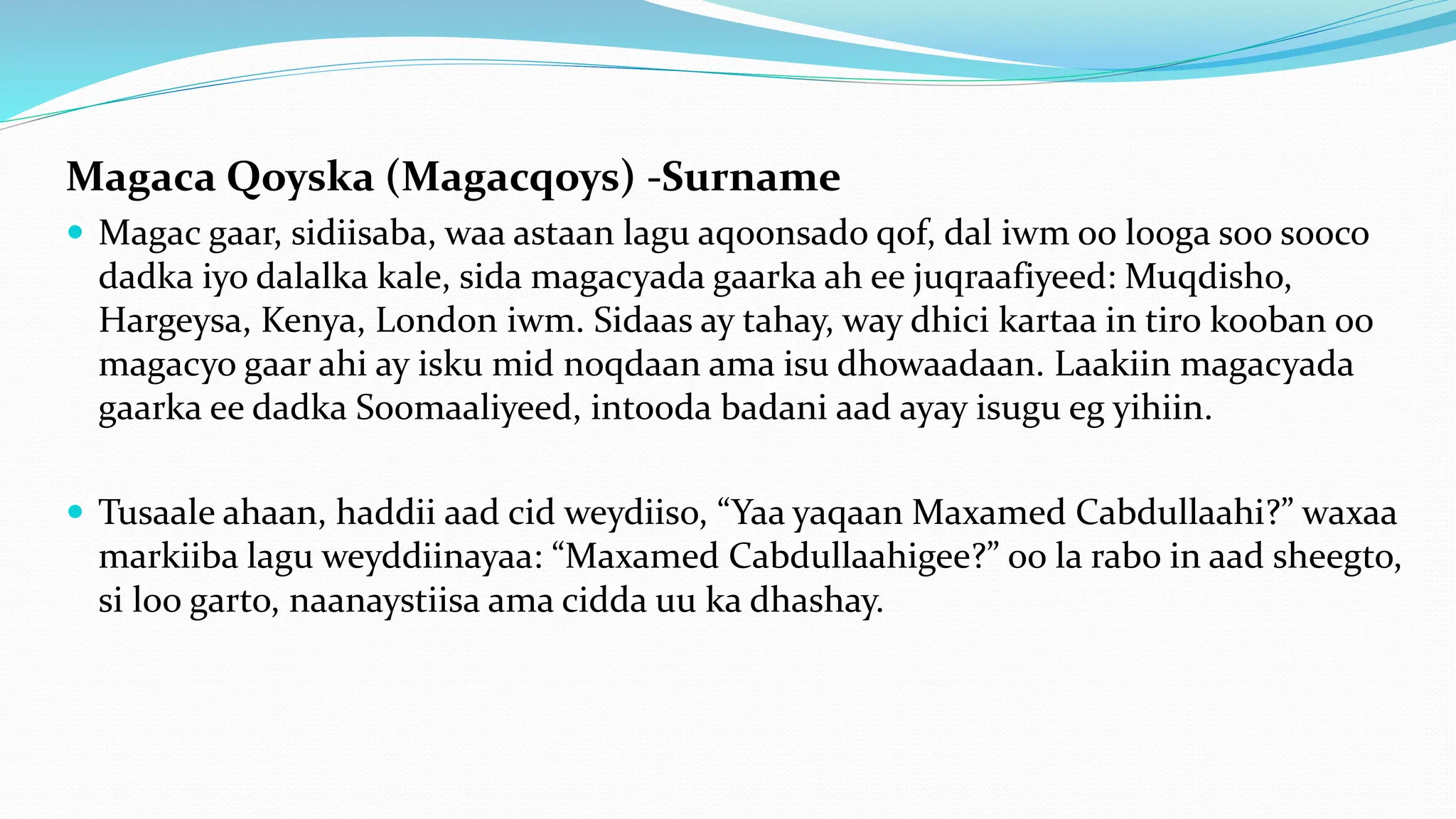 Toosinta Hab Dhigaalka Magacyada.pptx