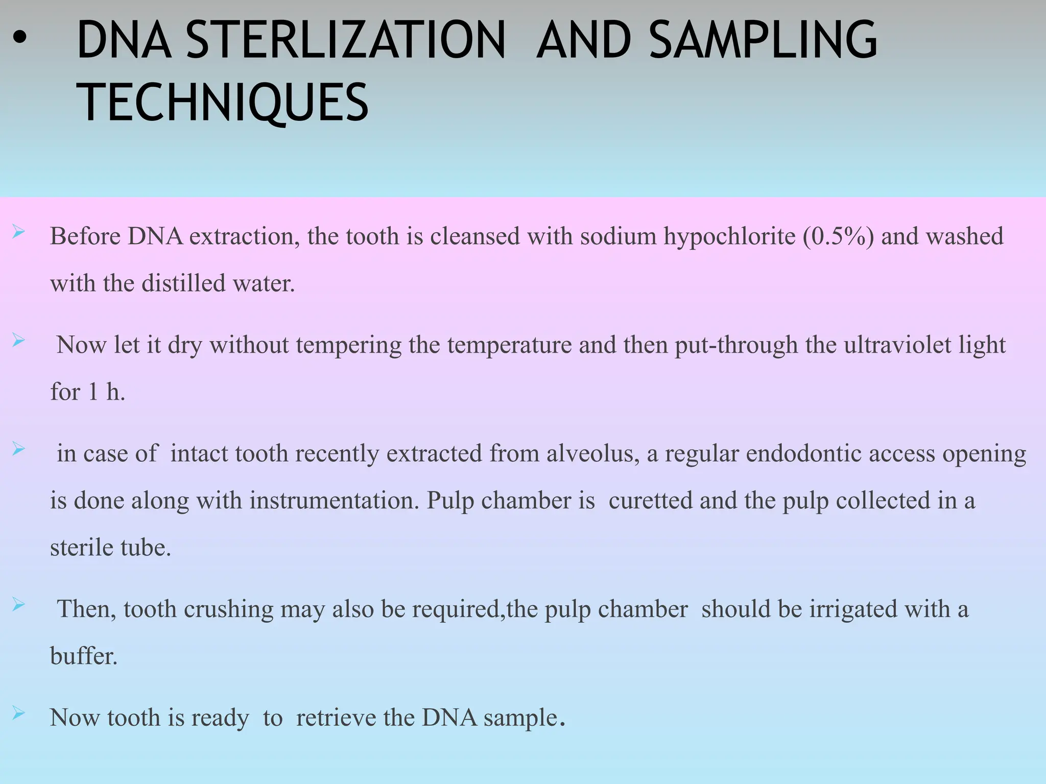 TOOTH- A UNIQUE SOURCE OF DNA IN FORENSIC ODONTOLOGY.pptx