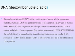 TOOTH- A UNIQUE SOURCE OF DNA IN FORENSIC ODONTOLOGY.pptx