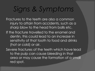 Tooth Injuries | PPT