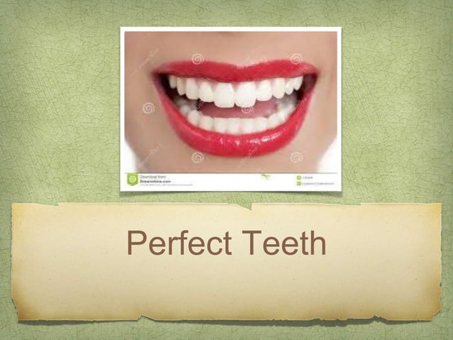 Describing Teeth | PPTX