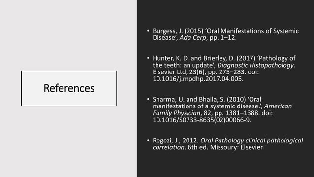 Tooth abnormality in systemic disease (Doctor Faris Alabeedi MSc ...