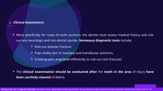Dental Avulsion & its Management | PPTX