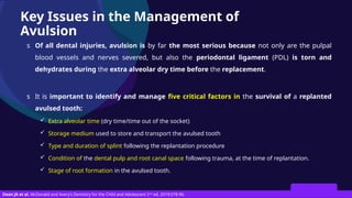 Dental Avulsion & its Management | PPTX