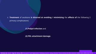 Dental Avulsion & its Management | PPTX