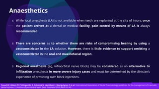 Dental Avulsion & its Management | PPTX