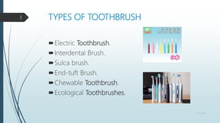 Tooth brush | PPTX