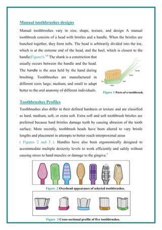 Toothbrushes and toothbrushes methods | PDF