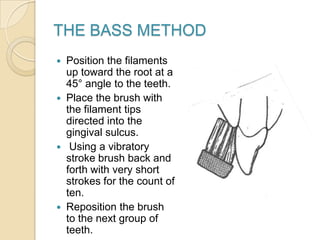 Tooth brushing | PPTX