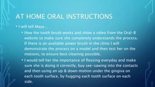 Toothbrushing Assignment for Maya | PPT | Free Download