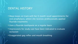 Toothbrushing Assignment for Maya | PPT