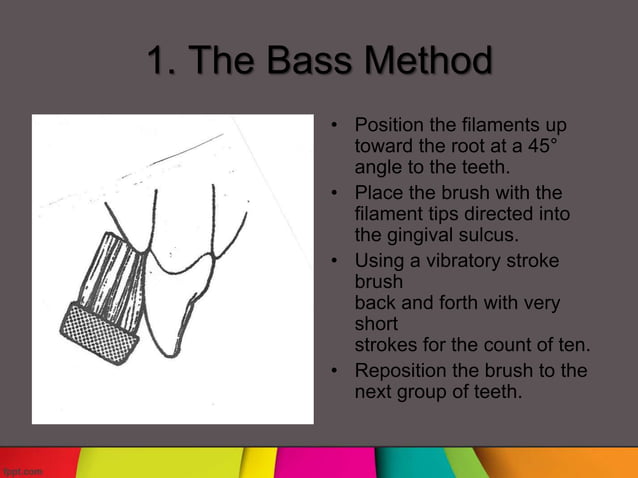 TOOTH BRUSHING TECHNIQUES | PPTX