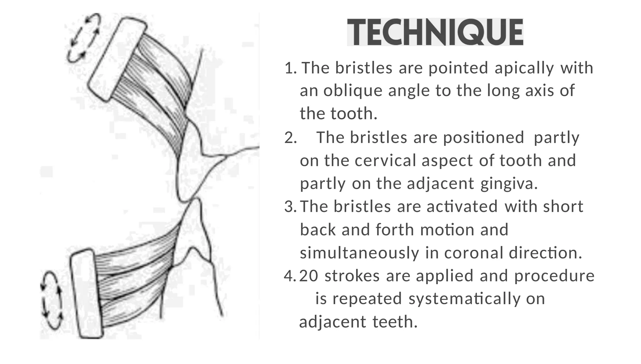 TOOTH BRUSHING TECHNIQUES useful for perio and phd as well | PPTX