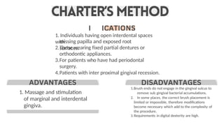 TOOTH BRUSHING TECHNIQUES useful for perio and phd as well | PPTX