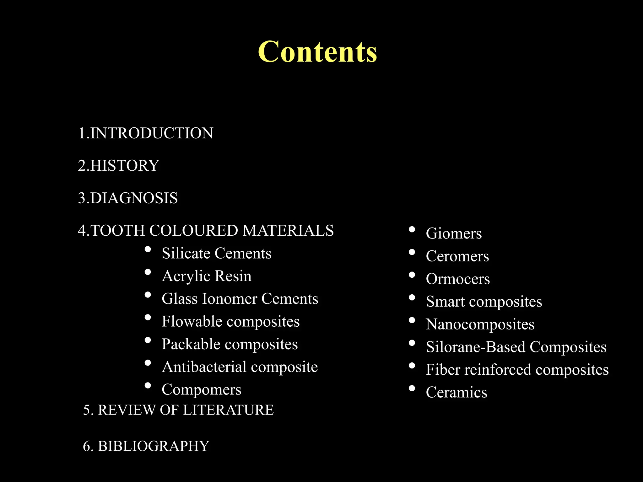 Aesthetic dental restorations and TOOTH COLOURED RESTORATIONS.pptx
